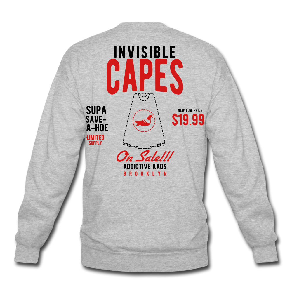 Invisible Capes Crewneck Sweatshirt – Addictive Kaos